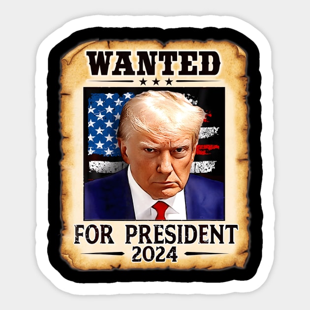 Donald Trump Mug Shot Wanted For U.S. President 2024 - Donald Trump ...