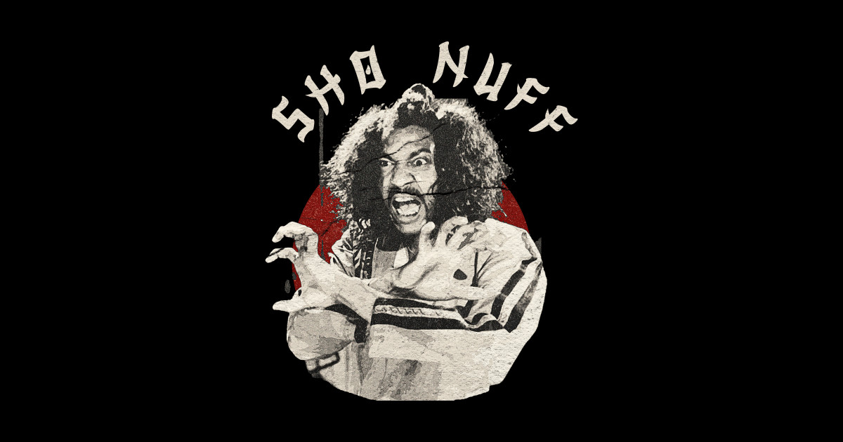 master sho nuff kung fu classic - Sho Nuff - Sticker | TeePublic
