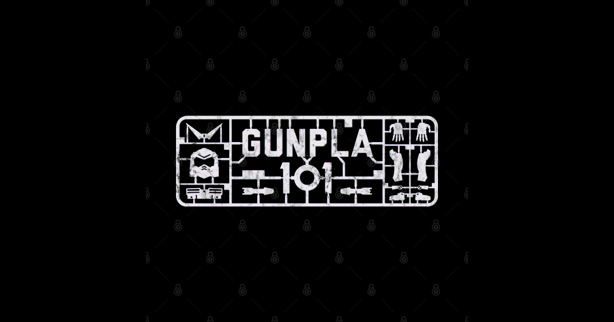 Gunpla 101 - Gunpla - Sticker | TeePublic