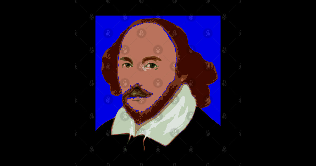 william shakespeare - William Shakespeare - Sticker | TeePublic