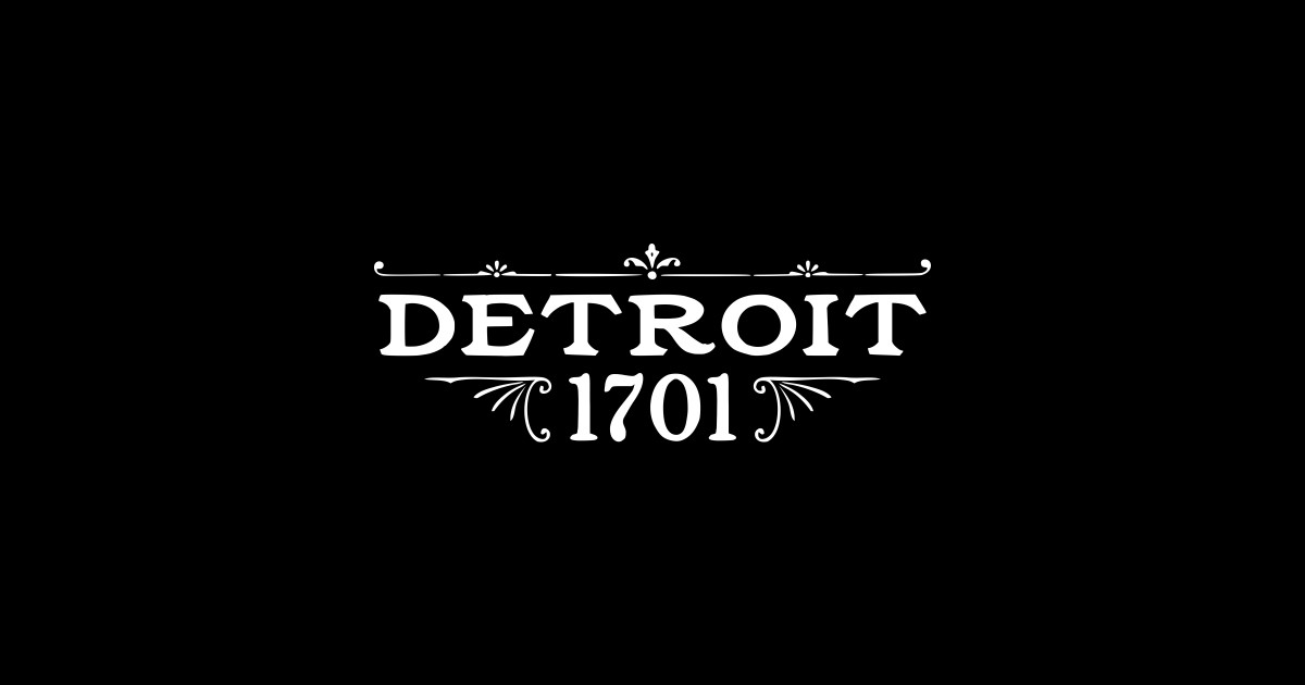 Detroit 1701 - Detroit - Sticker | TeePublic
