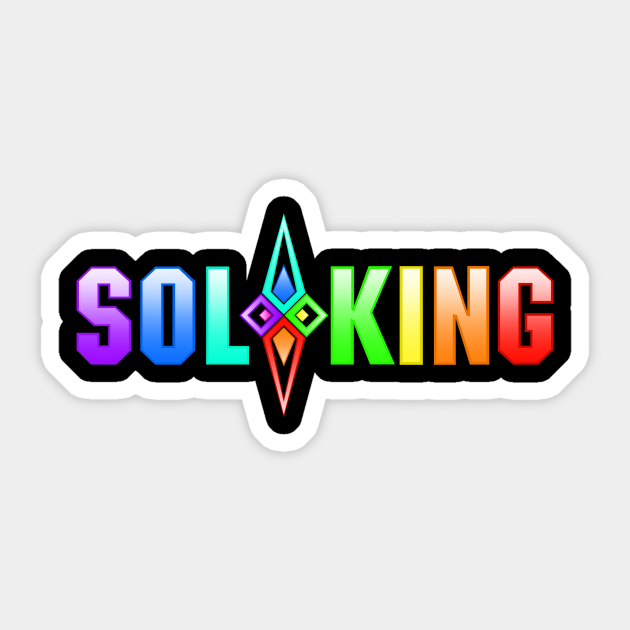 SOL KING LOGO - Sol King - Sticker | TeePublic