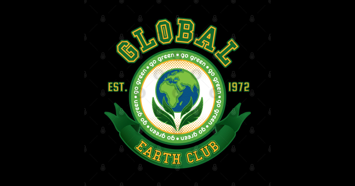 Global Earth Club 1972 - Conservation - Magnet | TeePublic