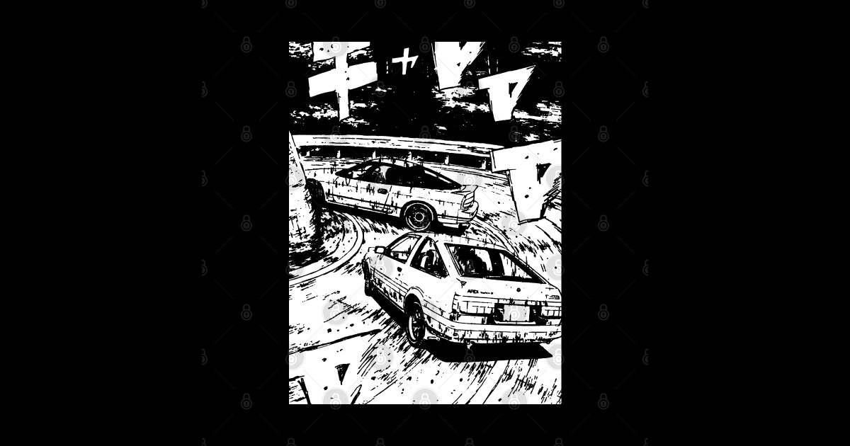 Initial D | Eurobeat Intensifies 2 - Initial D - Sticker | TeePublic