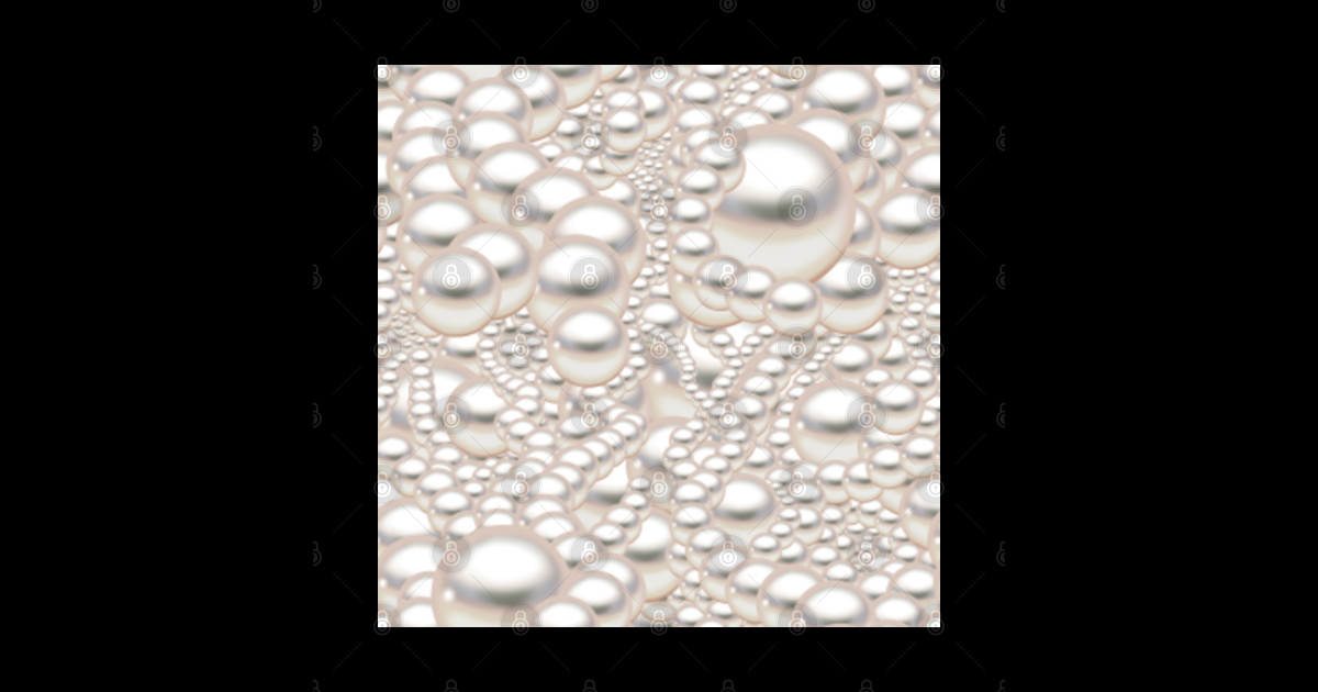 Pearls pattern - Pattern - Posters and Art Prints | TeePublic