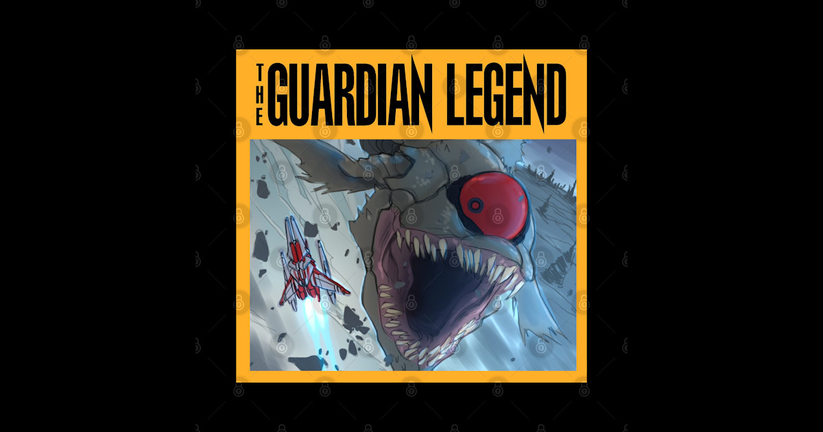 Guardian Legend Fish 1 - Videogames - Posters and Art Prints | TeePublic