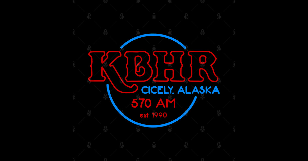 kbhr cicely alaska - Kbhr - Sticker | TeePublic