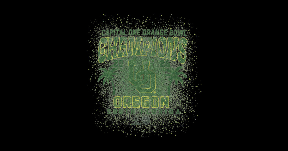 Gray Oregon Ducks College Football Playoff 2026 Orange Bowl Champions ...