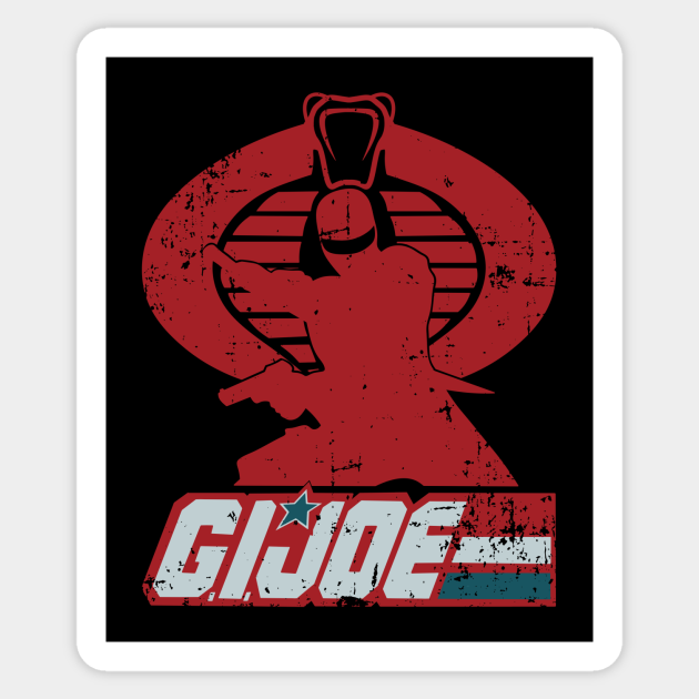 snake eyes - Gi Joe - Sticker | TeePublic