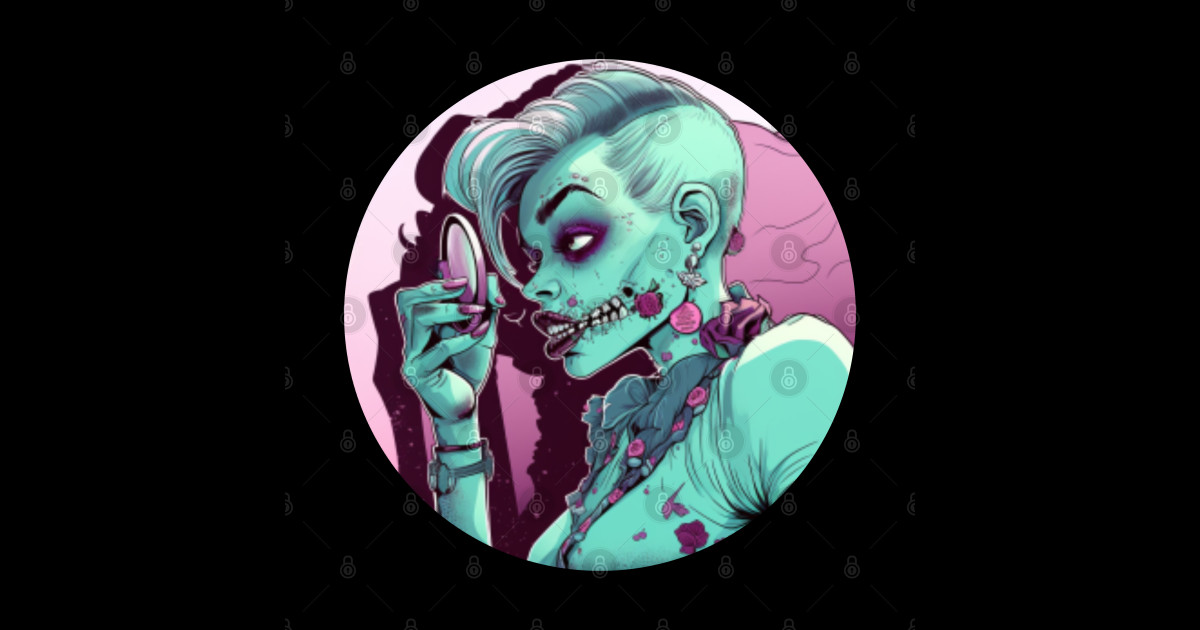 Undead Charm: Zombie Pinup Art - Unique and Spooky - Undead Charm ...