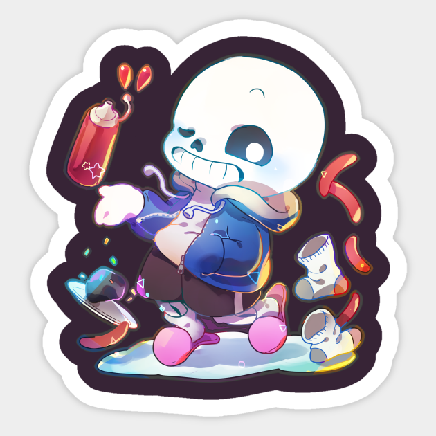undertale- sans - Undertale - Sticker | TeePublic