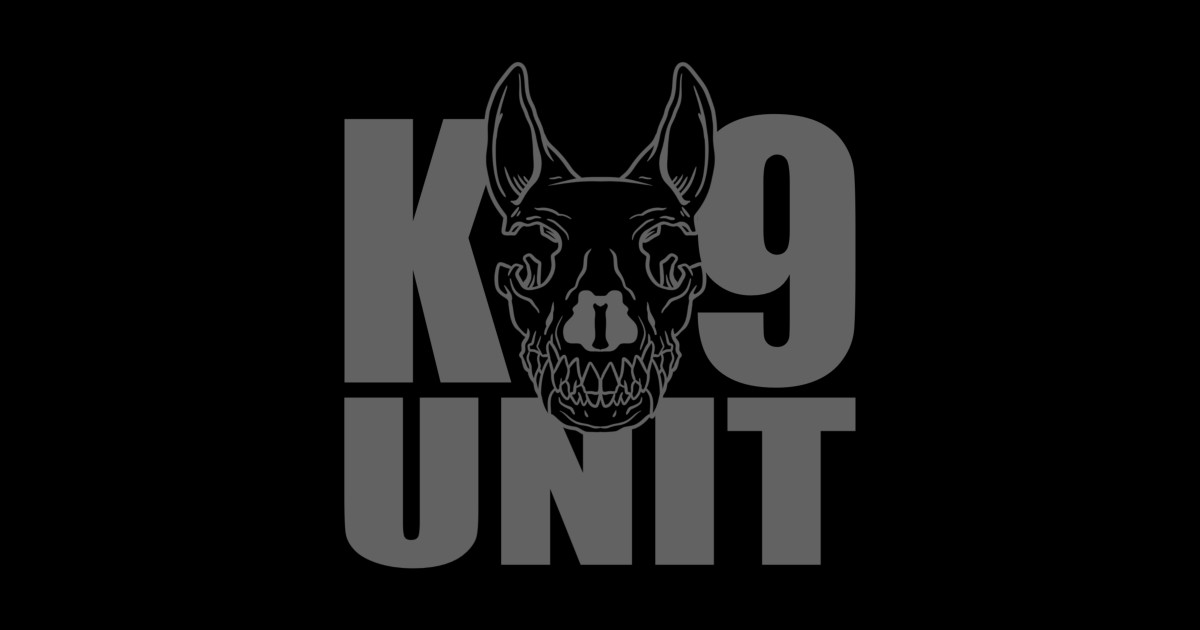 K9 Unit, K9 Skull - K9 - Sticker | TeePublic