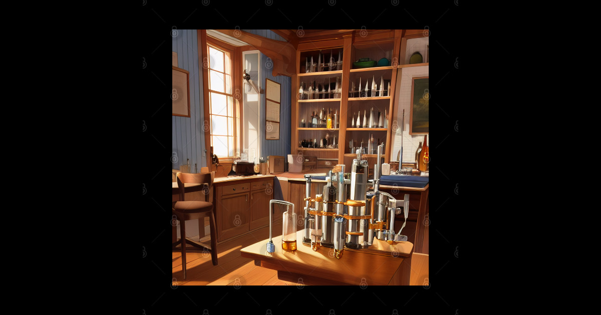 Vintage 70s Science Chemistry Lab - Universe - Sticker | TeePublic