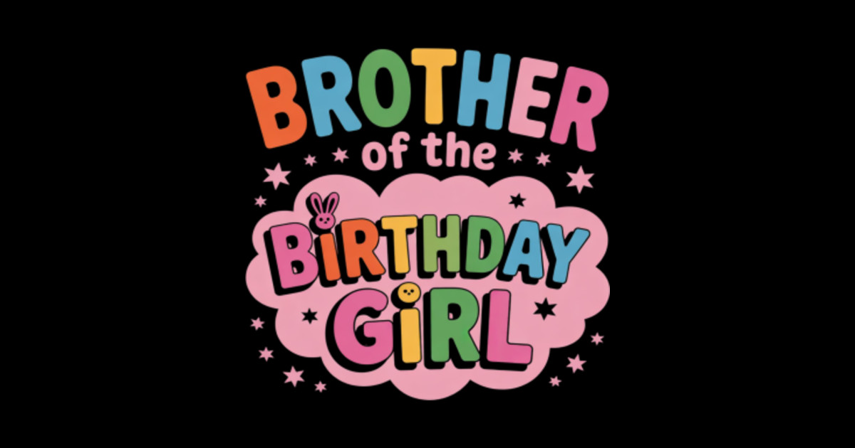 Brother Of The Birthday Girl Family Pig Party Decorations - Brother Of ...