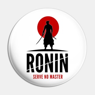 Samurai Ronin Holding Katana Pins and Buttons for Sale | TeePublic