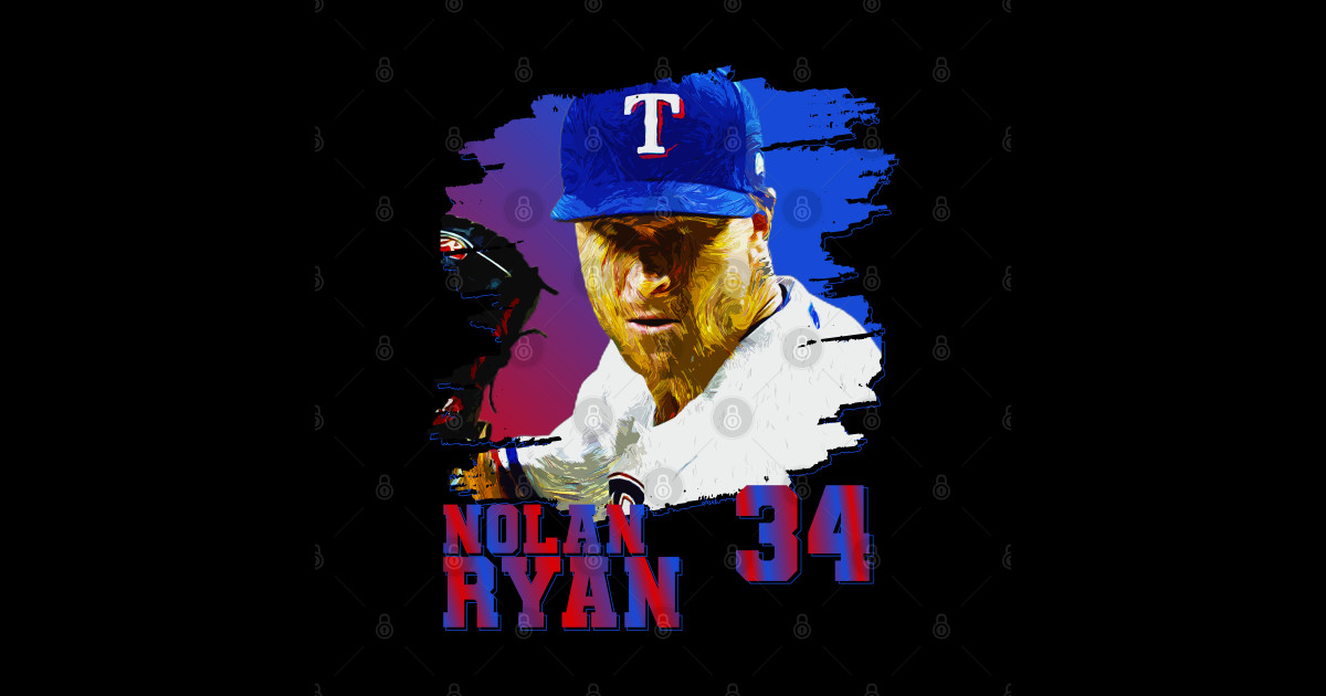 Nolan ryan - Nolan Ryan - Sticker | TeePublic