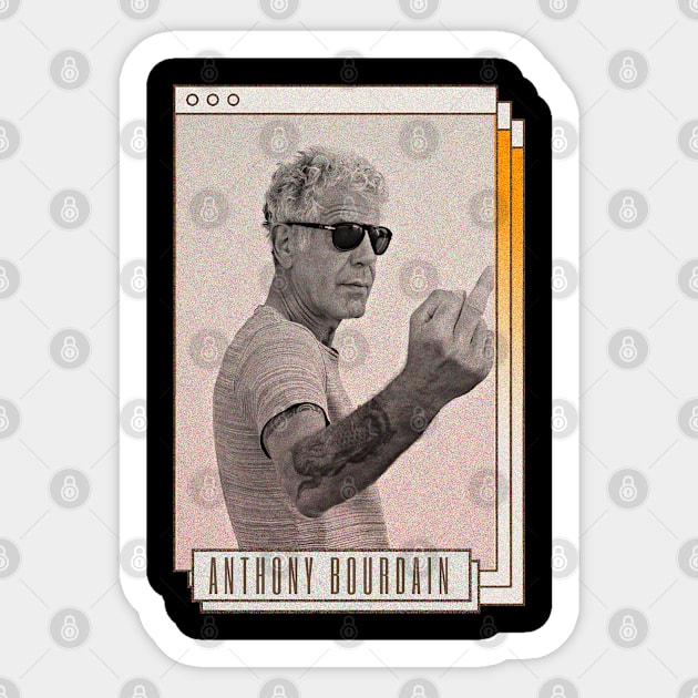 Anthony Bourdain Middle Finger /// Windows Style - Anthony Bourdain ...