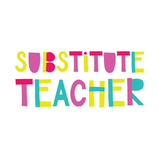 Substitute Teacher Gift Idea Cute Back to School - Substitute Teacher ...