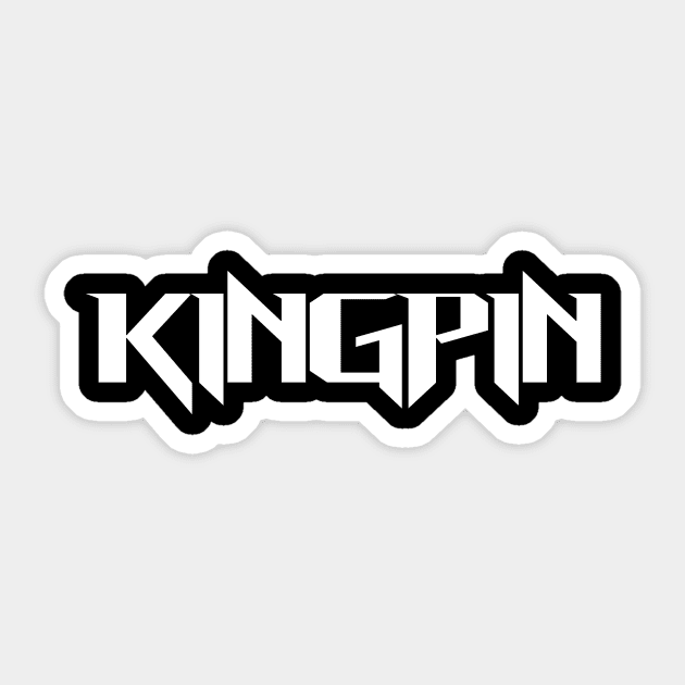 Kingpin - Kingpin - Sticker | TeePublic