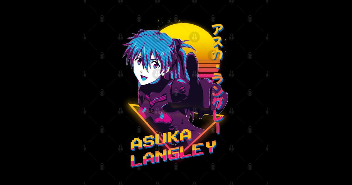 asuka - Asuka Langley - Sticker | TeePublic