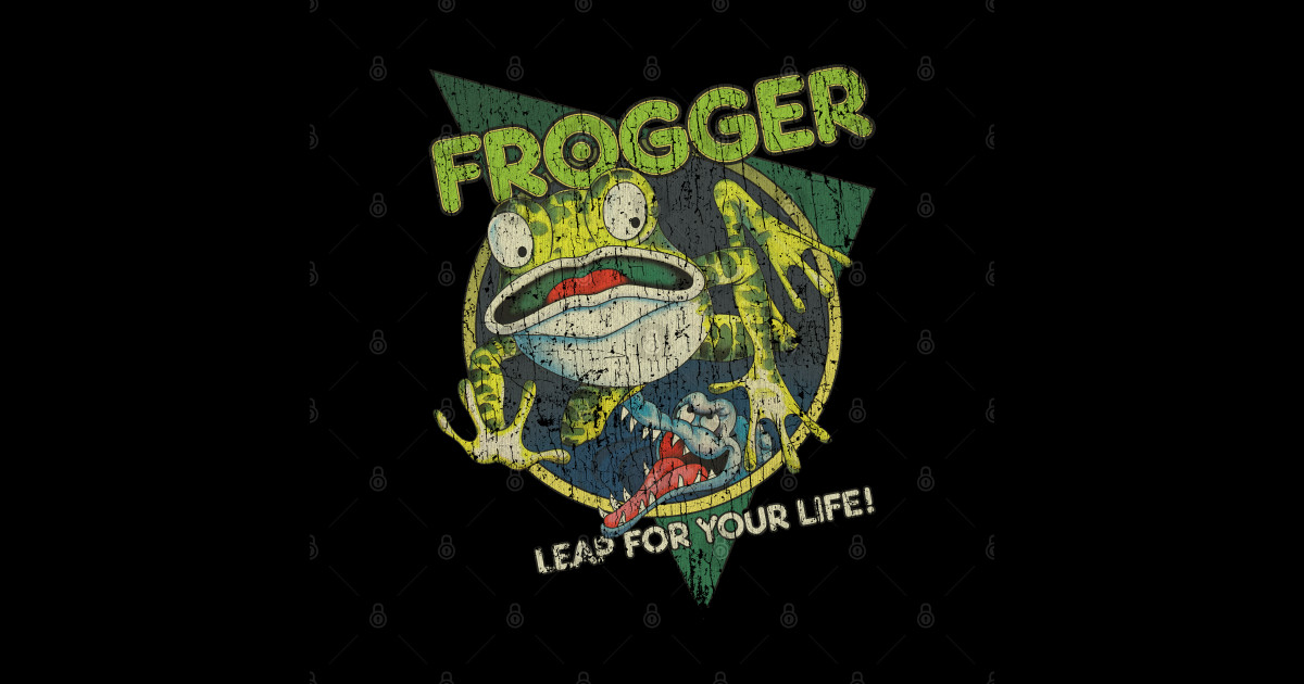 Frogger Leap For Your Life 1981 - Gamer - Posters and Art Prints ...