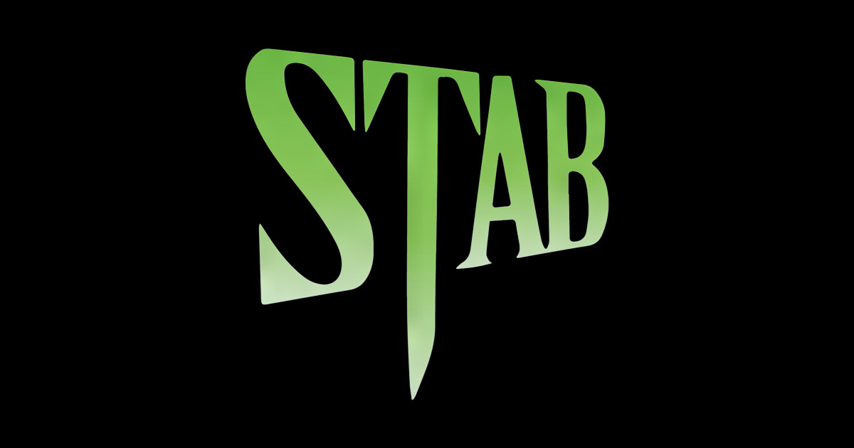 Stab Scream Horror Movie Logo - abo tiz #13762 - Scream - Sticker ...