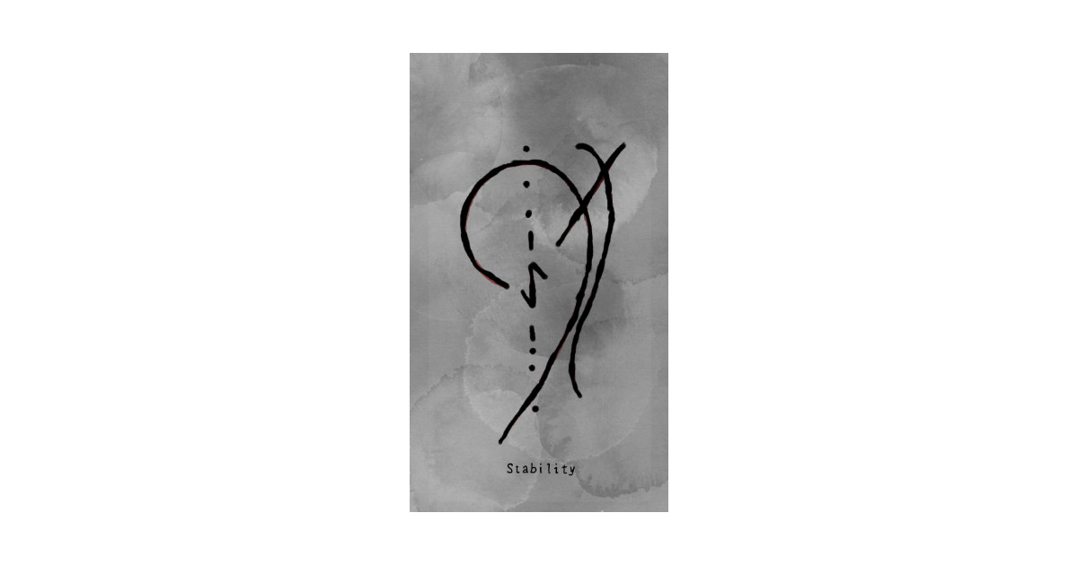 Stability Symbol Tattoo - Stability Symbol Tattoo - T-Shirt | TeePublic