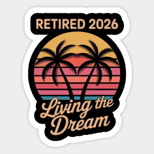 Retired 2026 Funny Retirement Cute Stickers for Sale | TeePublic
