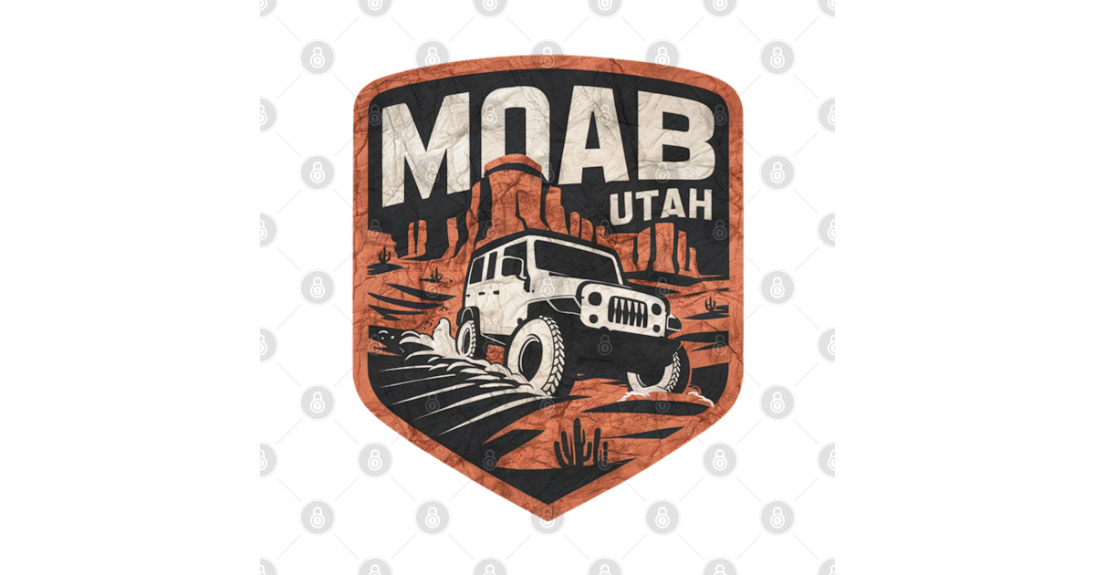 Moab Utah Adventure - Moab - T-Shirt | TeePublic