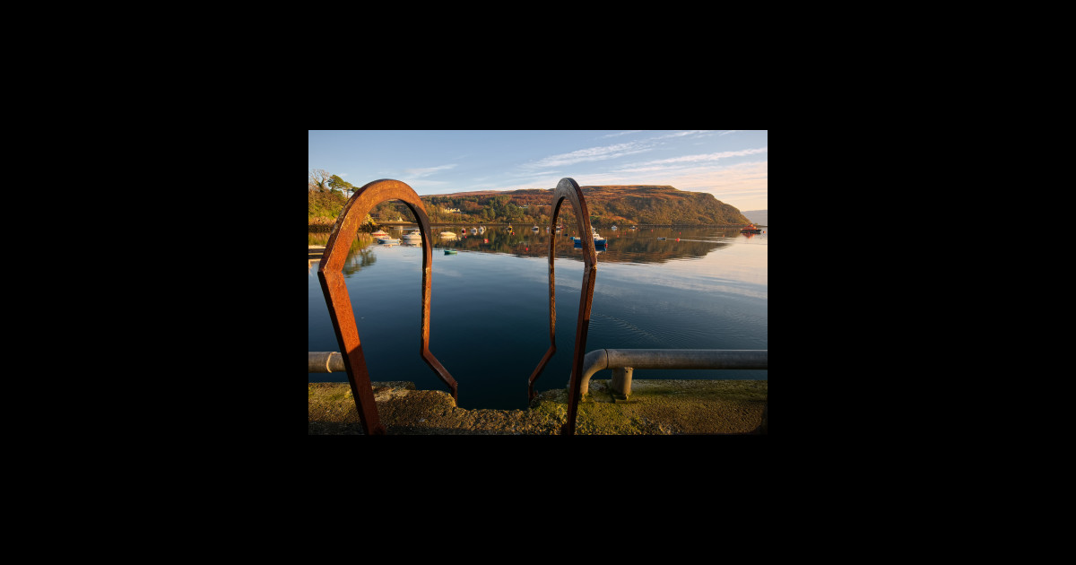 Portree, Isle of Skye - Portree Isle Of Skye - Sticker | TeePublic