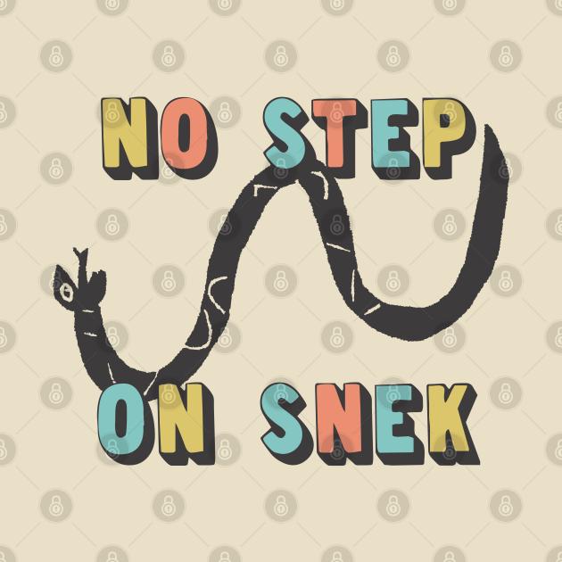 No Step On Snek! No! - No Step On Snek - Tapestry | TeePublic