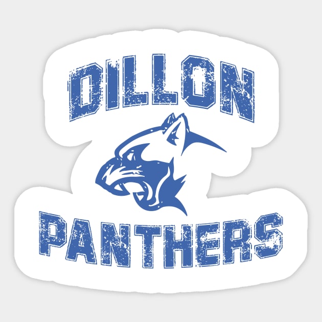 Dillon Panthers Football - Dillon Panthers Football - Sticker | TeePublic