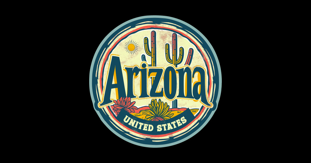 Arizona State - Arizona - Sticker | TeePublic
