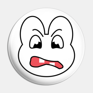 Angry Symbols Face Emoji Pins and Buttons for Sale | TeePublic