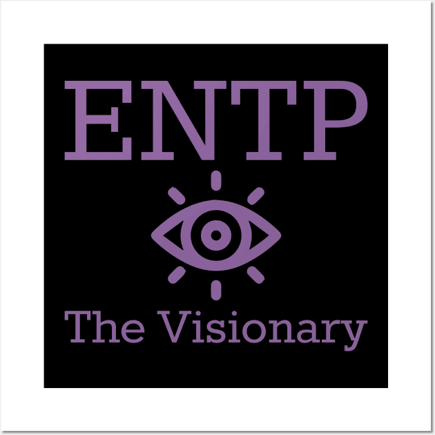 ENTP The Debater MBTI types 4C Myers Briggs personality gift with icon ...