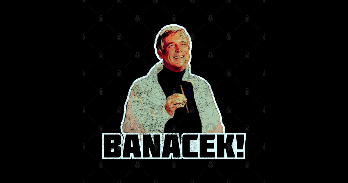 Banacek! [Vintage Distressed] - Banacek - Sticker | TeePublic