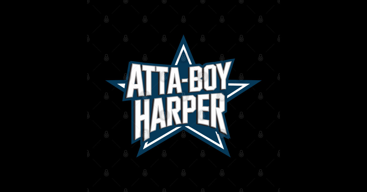 Atta-boy Harper v8 - Atta Boy Harper - Sticker | TeePublic