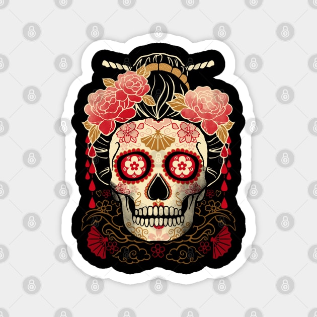 geisha skull