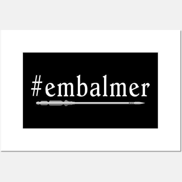 Embalmer with Trocar Mortician Embalming Tool - Embalmer - Posters and ...