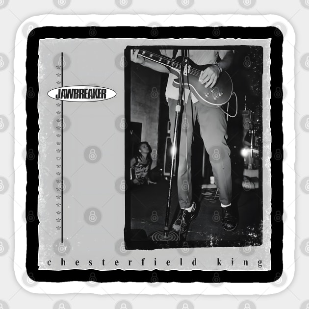 Chesterfield King Album Cover By Jawbreaker - Jawbreaker - Sticker ...