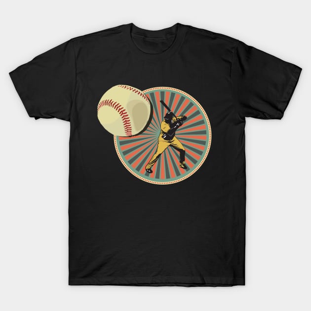 Baseball Retro Classic - Baseball - T-Shirt | TeePublic