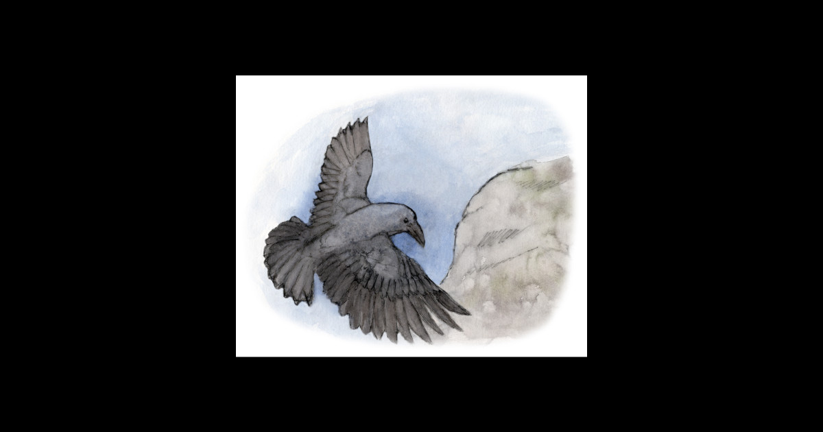 Rebel Raven - Raven - Sticker | TeePublic