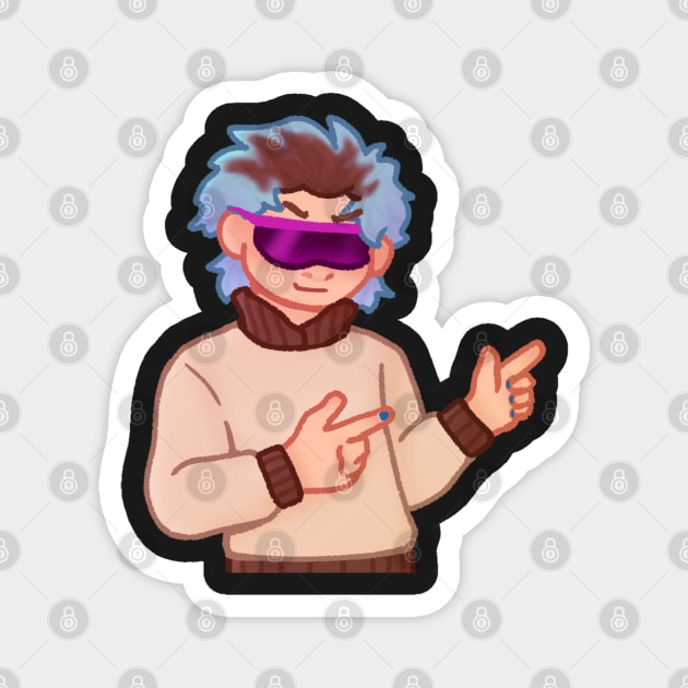 Human Gumball Watterson (as Zach) - Tawog - Magnet | TeePublic