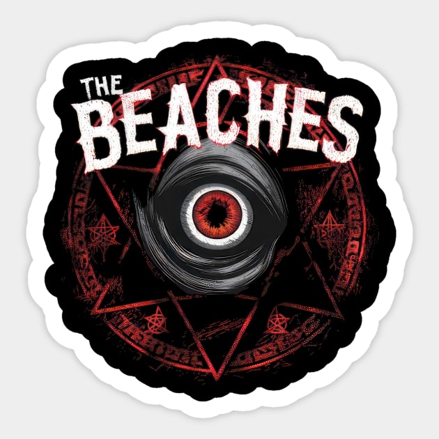 The Beaches #5 - The Beaches Band - Sticker | TeePublic