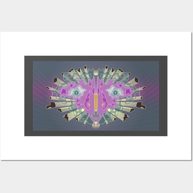 Exploding Rorschach Face - Rorschach - Posters and Art Prints | TeePublic
