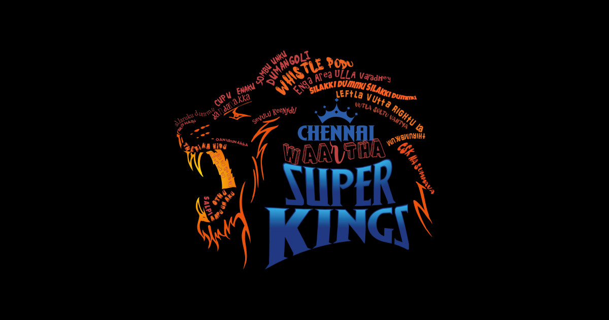 CSK Fan - Csk Fan - Sticker | TeePublic
