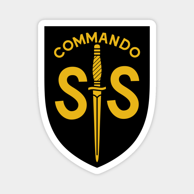 WW2 British Army No2 Commando SAS Badge - Special Air Service - Magnet ...