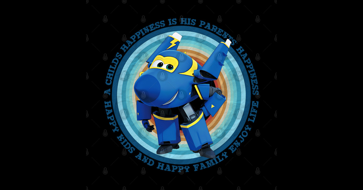 super jet - Super Wings - Sticker | TeePublic