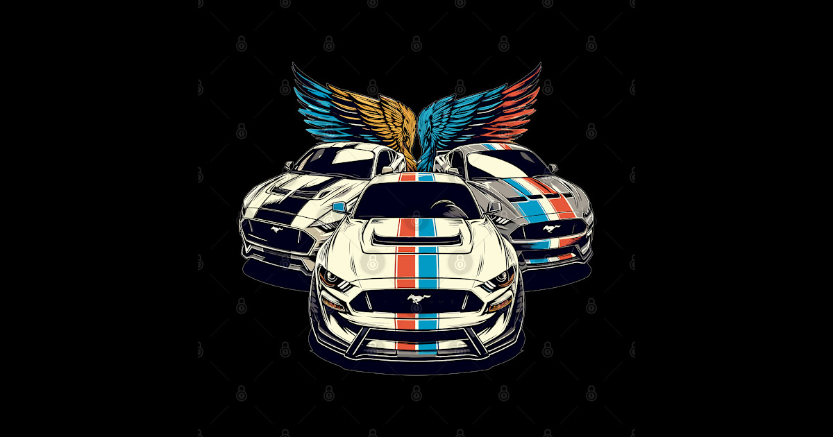 Ford Mustang - Ford Mustang - Sticker | TeePublic