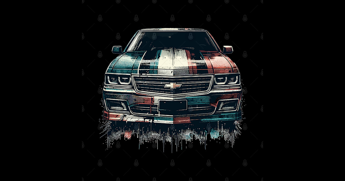 Chevrolet Caprice - Chevrolet Caprice - Sticker | TeePublic